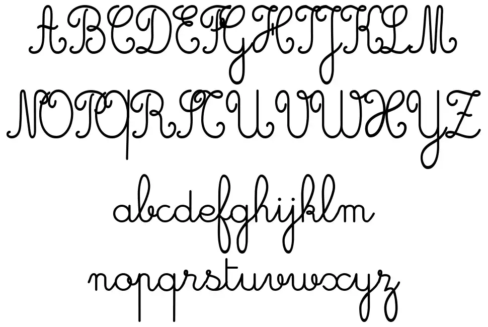 Free Fonts Cursive Standard