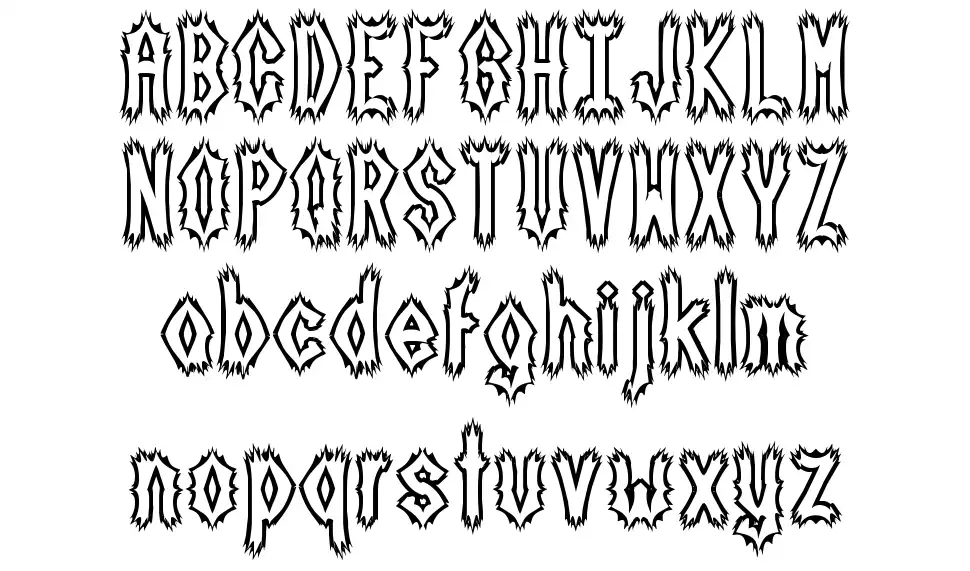 Dark Side Font By nigma FontRiver dark-side-font-by-nigma-fontriver