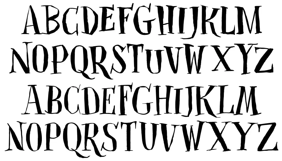 Dk Closet Skeleton Font By Hanoded Fontriver