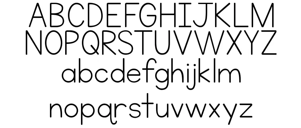 KG Neatly Printed font by Kimberly Geswein - FontRiver