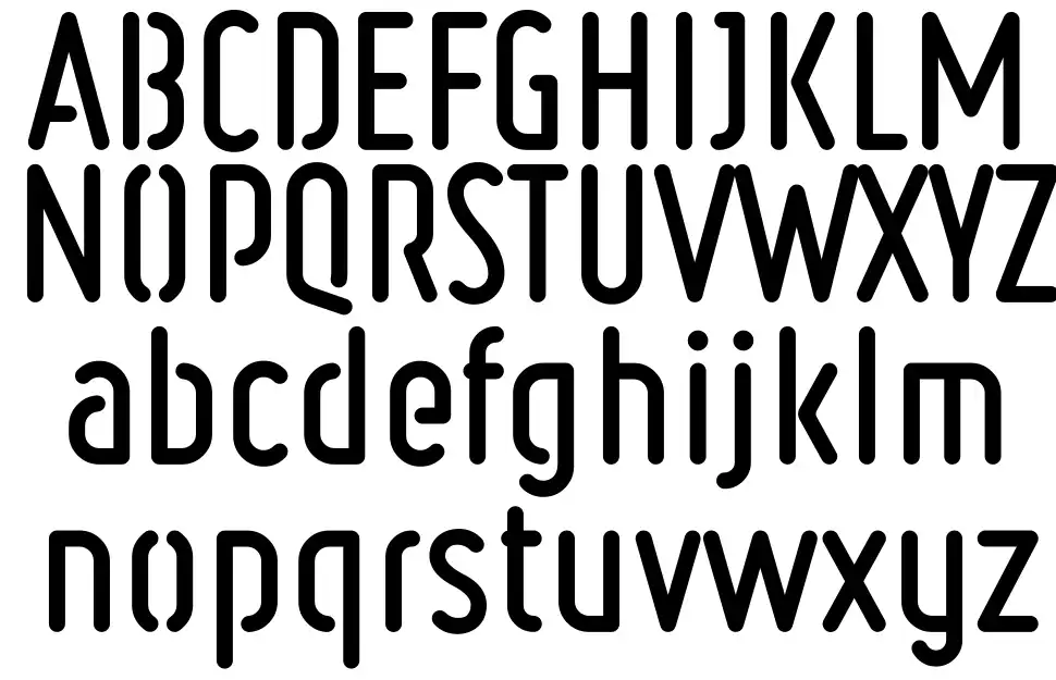 Ruler Stencil Font By Levi Szekeres FontRiver