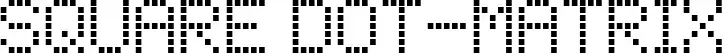 Square Dot Matrix Font By Krafti Lab FontRiver