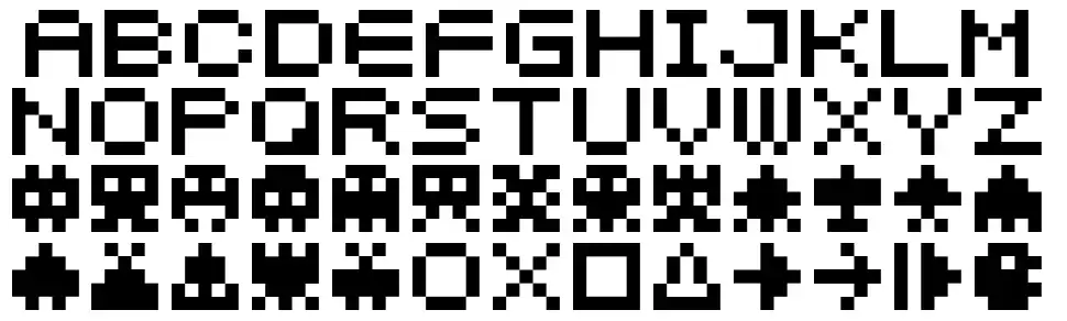 04b_21 font by 04 | FontRiver