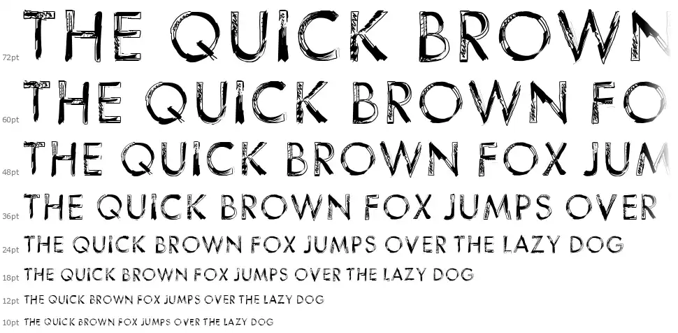 123 Sketch font by Olivier Mordefroid | FontRiver