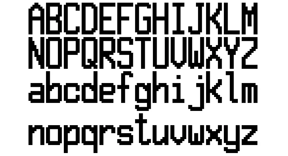 16x8Pxl font by Corne2Plum3 | FontRiver