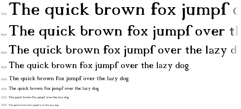 18th Century font by Douglas | FontRiver