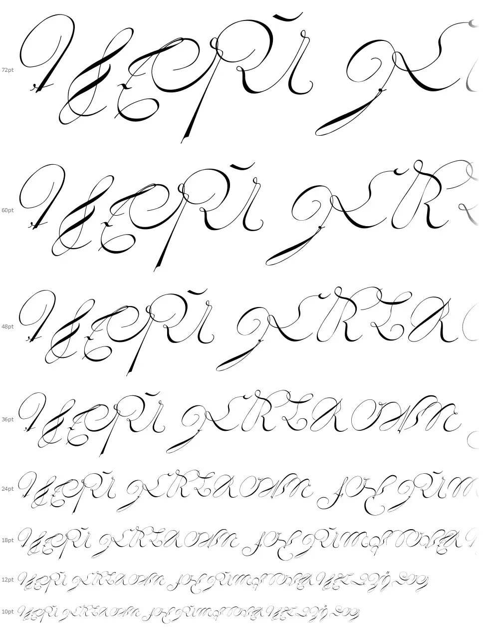 18th Century Kurrent font by Peter Wiegel | FontRiver
