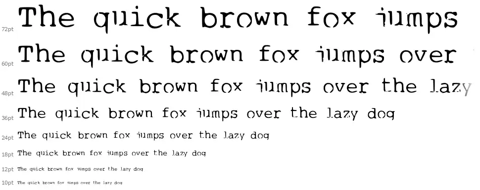 1980s Writer font by Johnny Face | FontRiver