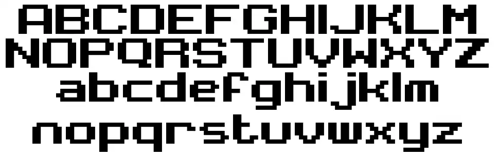 395 Equalizer font by Anthony Robinson | FontRiver