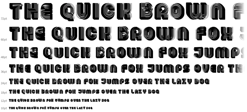 3D Models font by Vladimir Nikolic | FontRiver