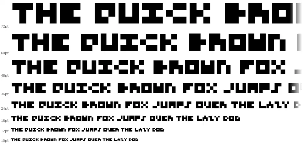 3x3 Font for Nerds font by Norwegian Ink / Design for Dough | FontRiver