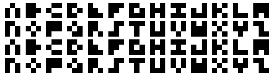 3x3 Mono font by GGBotNet | FontRiver