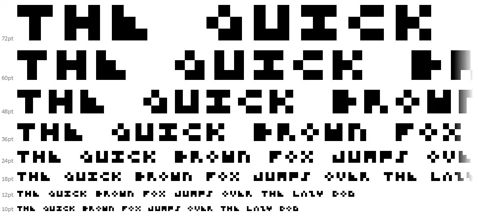 3x3 Mono font by GGBotNet | FontRiver
