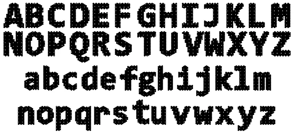 4K&A font by hertoy | FontRiver