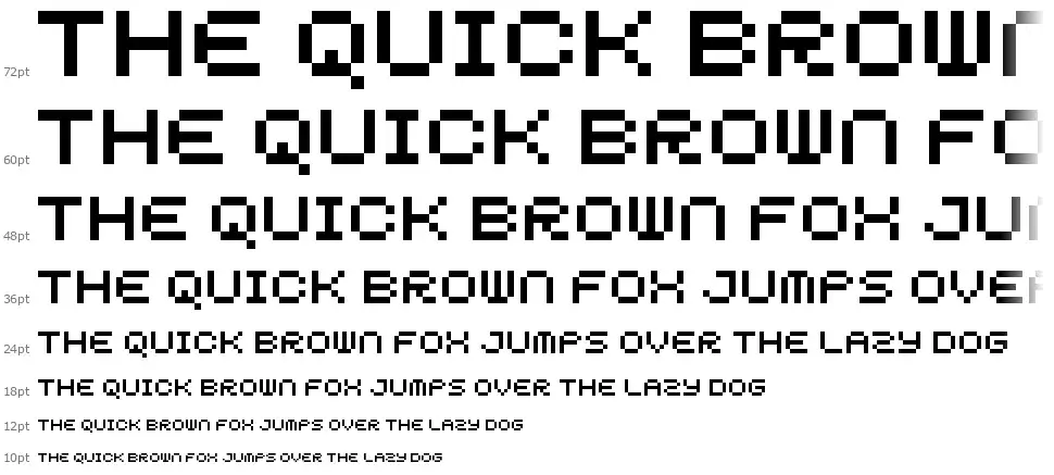 5squared Pixel font by Piratype | FontRiver