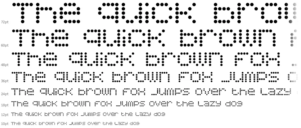 5x5 Dots font by dustBUST | FontRiver