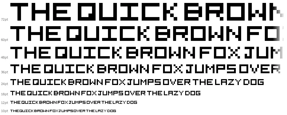 5x5 Pixel font by Daniel J. Smith | FontRiver