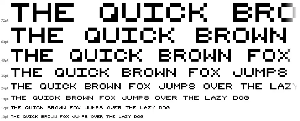 8_bit_1_6 font by Zaydek MG | FontRiver