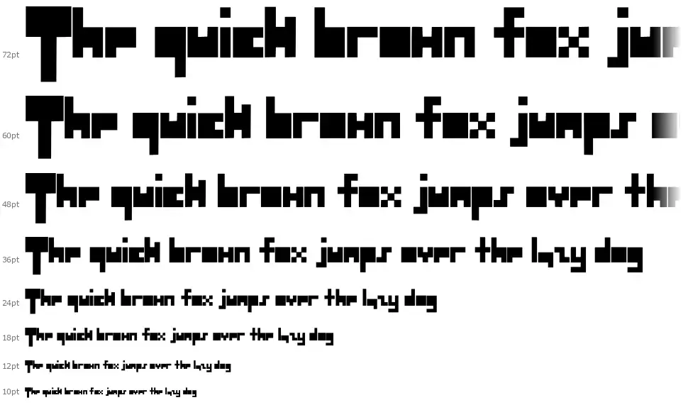 8-bit Block Party font by Lieutenant Cipher | FontRiver