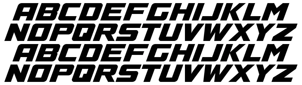 A4 Speed font by Coki Fernandez | FontRiver