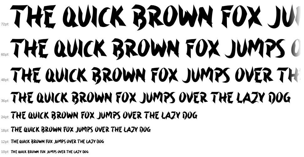 a Asian Ninja font by wep | FontRiver