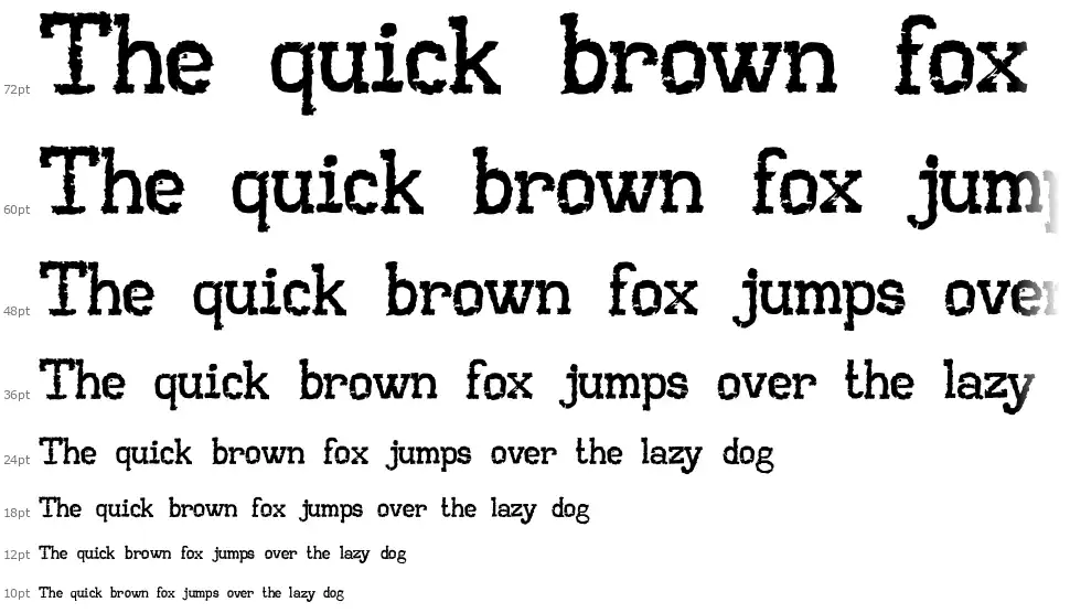 AA Typewriter font by Attila Acs | FontRiver