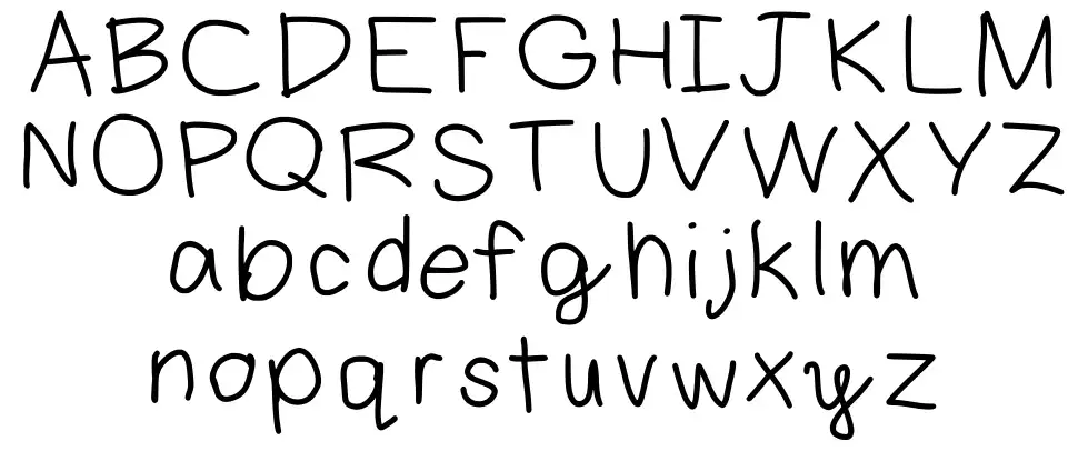 Aaron font by Ann Bennett - FontRiver