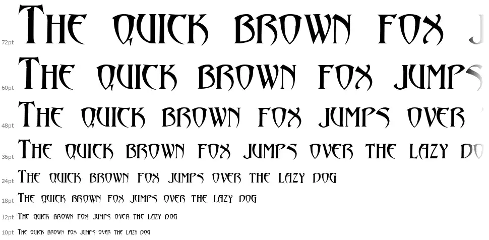 Abaddon font by The Scriptorium | FontRiver