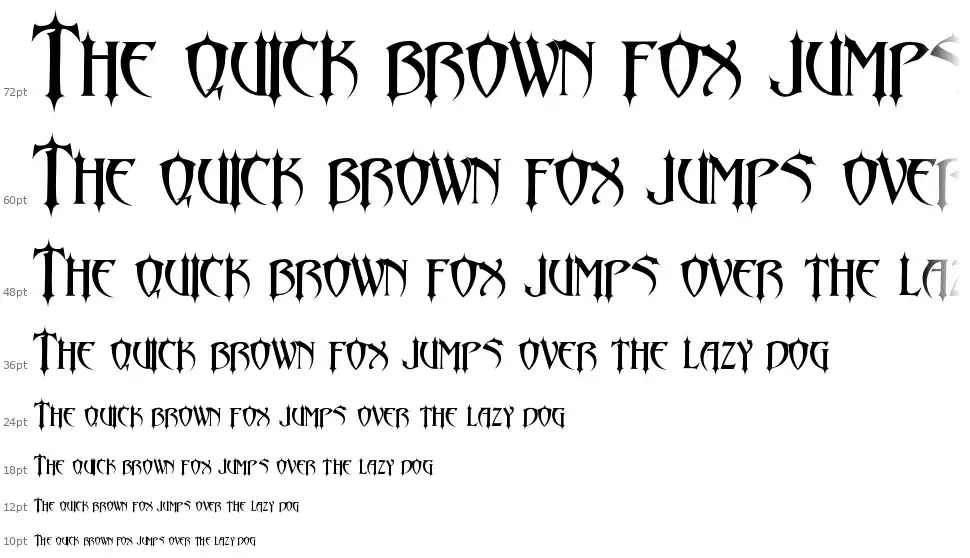 Abaddon II font by jeda | FontRiver
