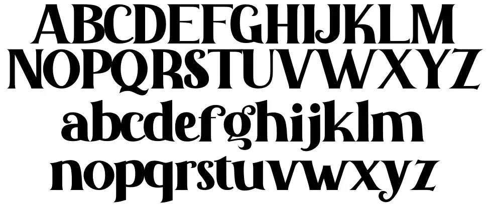 Abigaz font by Nuryanto Dwi | FontRiver