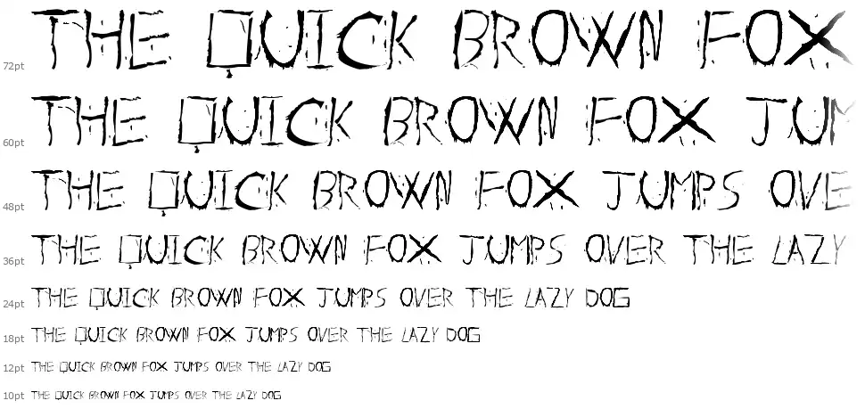 About Dead font by Paula Baptista | FontRiver