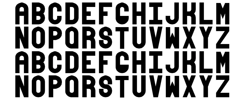 Absender font by Nick Polifroni | FontRiver