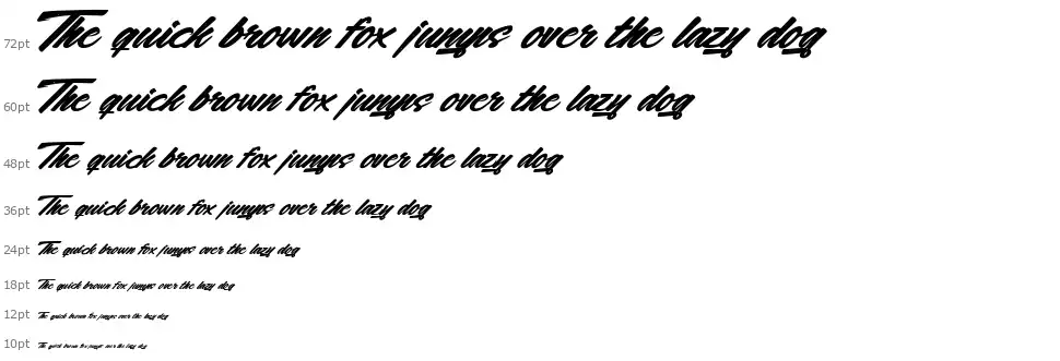 Acceleration & Reaction font by Cat.B | FontRiver