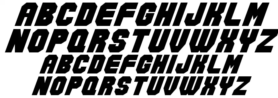 Action Force font by Pixel Sagas | FontRiver