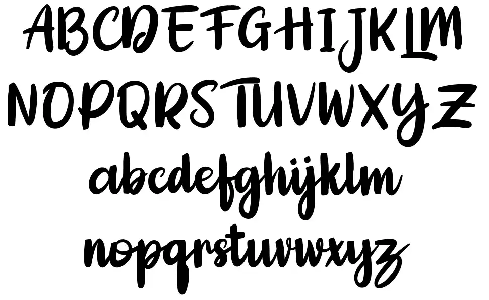 Adelica Brush font by java pep | FontRiver