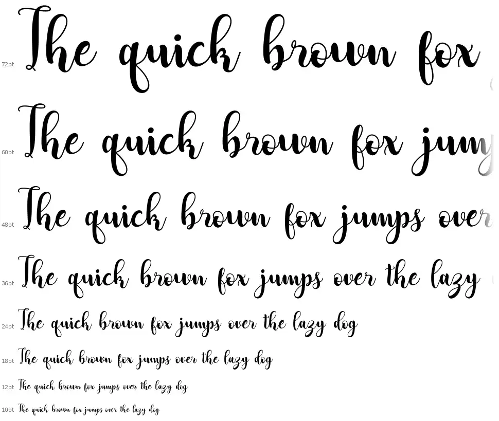 Adreena Script font by aqr typeface | FontRiver