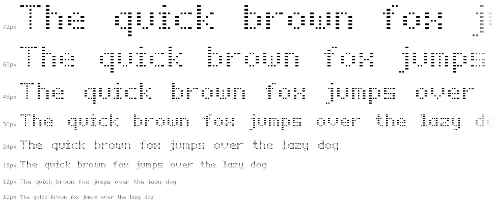 Advanced Dash Dot Digital-7 font by Style-7 | FontRiver