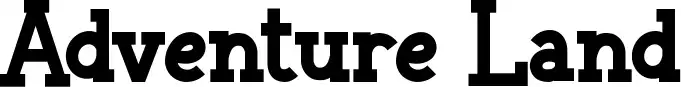 Adventure Land font by RaisProject | FontRiver