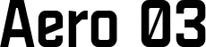 Aero 03 font by Jean-Michel Leman | FontRiver