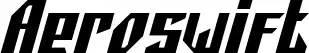 Aeroswift font by Solv Vast | FontRiver