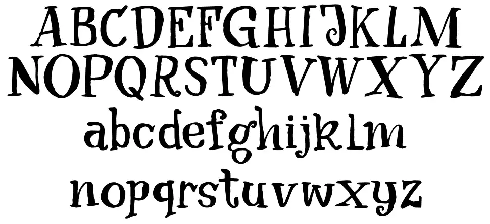 After Nightfall font by Hanoded | FontRiver