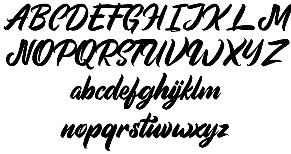 Aimchestar font by FHFont | FontRiver