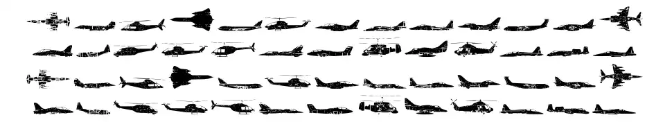 Air Force font by Iconian Fonts | FontRiver