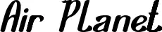 Air Planet font by weknow | FontRiver