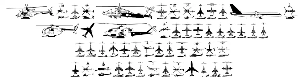 Aircraft font by Perry Mason | FontRiver