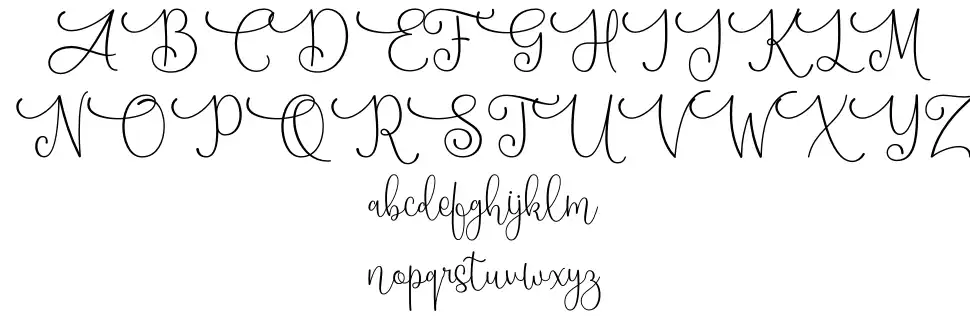 Aisha font by Toko Laris Djaja | FontRiver