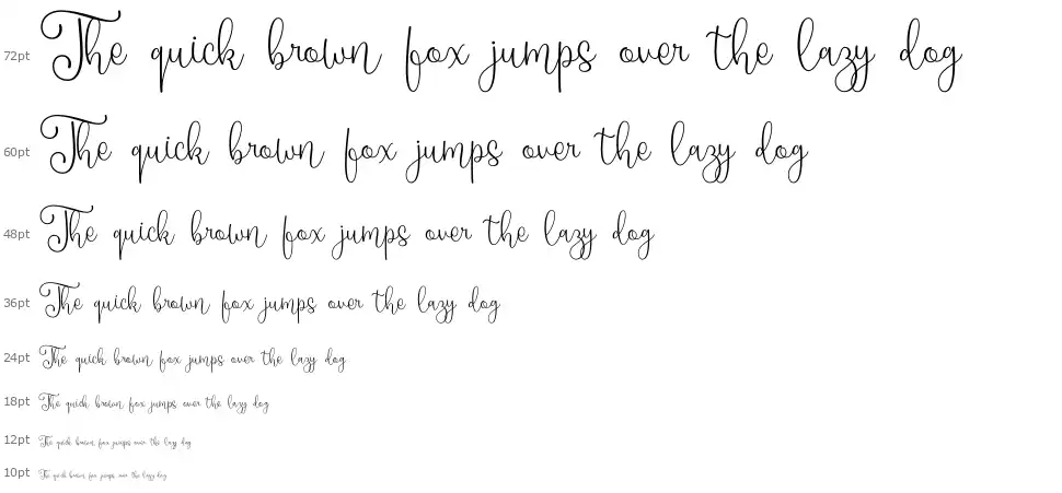 Aisha font by Toko Laris Djaja | FontRiver