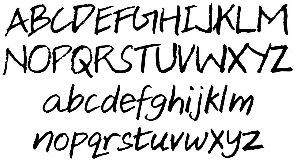 Aji Hand font by Ajith R | FontRiver