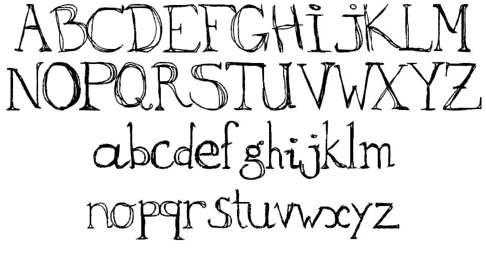 aka font by db HubbubHum | FontRiver