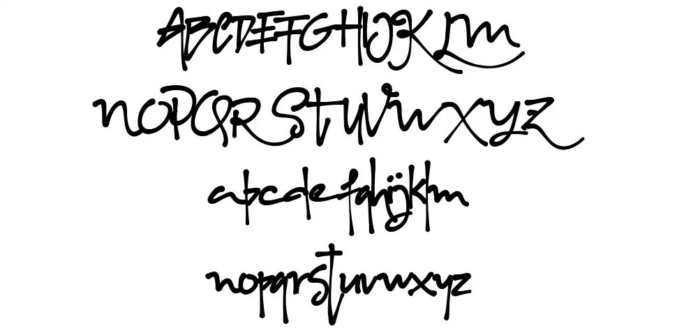 Albanian font by Haris Prawoto | FontRiver